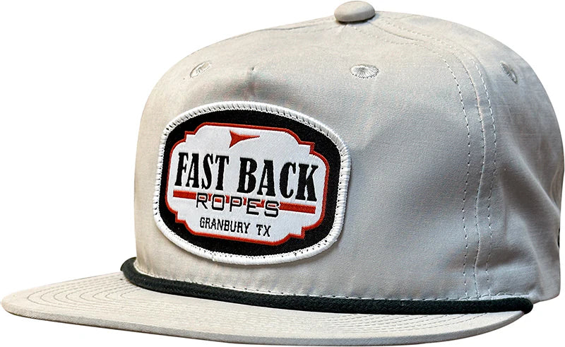 Fast Back Gray Cap with Patch – Cowboy Headquarters