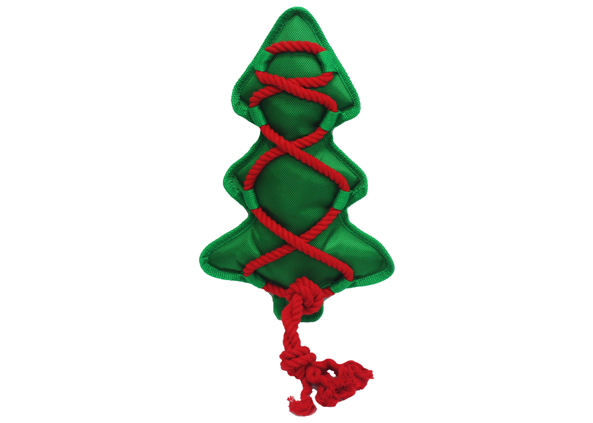 Multipet Cross-Ropes Holiday Christmas Tree – Cowboy Headquarters