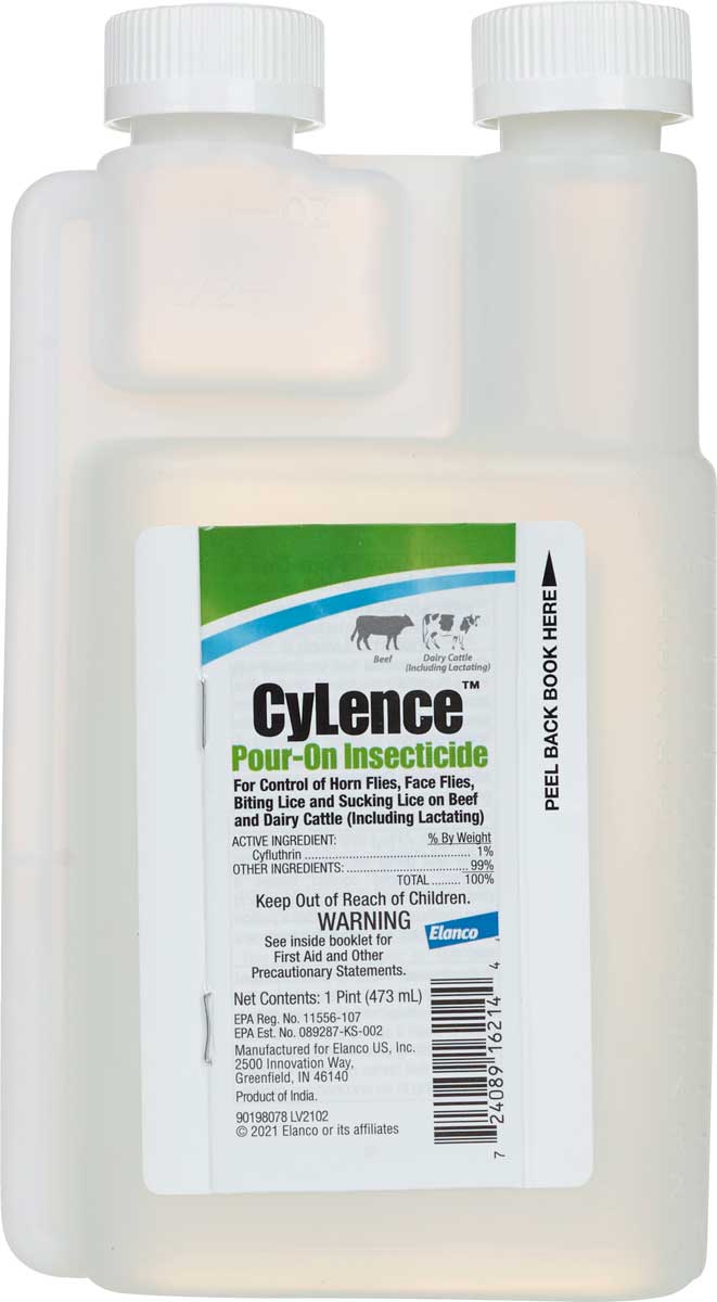 CyLence Pour-On Insecticide – Cowboy Headquarters
