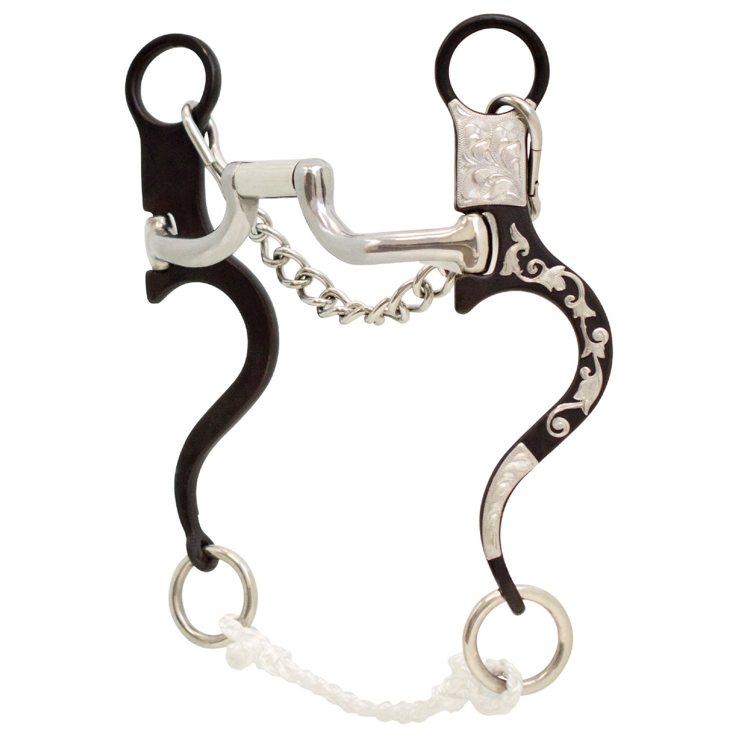 Cowboy Tack Tyler Magnus Series Loose Ring Hinged Port Bit – Cowboy ...