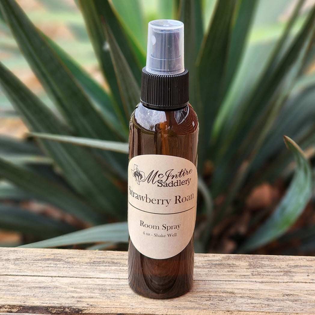 McIntire Saddlery Strawberry Roan Room Spray – Cowboy Headquarters
