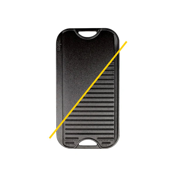 Lodge 20"x10.5" Inch Pro-Grid Reversible Grill/Griddle – Cowboy ...