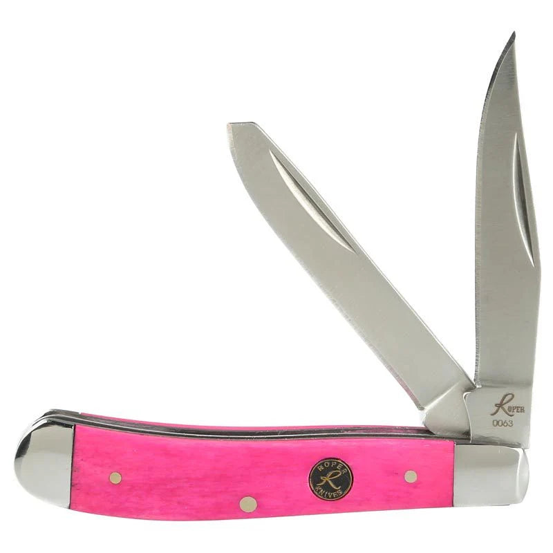 Roper Knives Pink Sky Peanut Knife – Cowboy Headquarters
