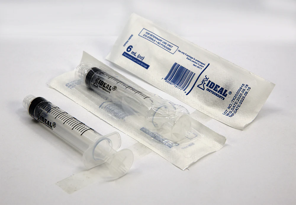 Ideal Soft Packed Disposable Syringe without Needle – Cowboy Headquarters