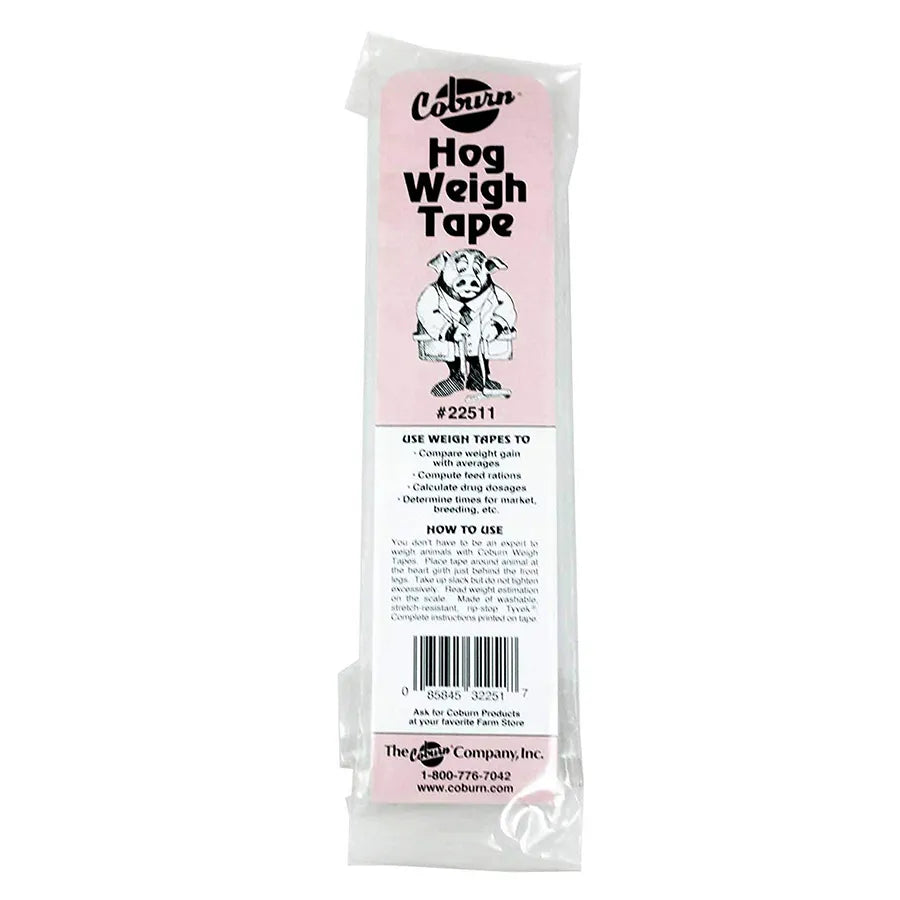 Coburn Company Hog Weigh Tape – Cowboy Headquarters