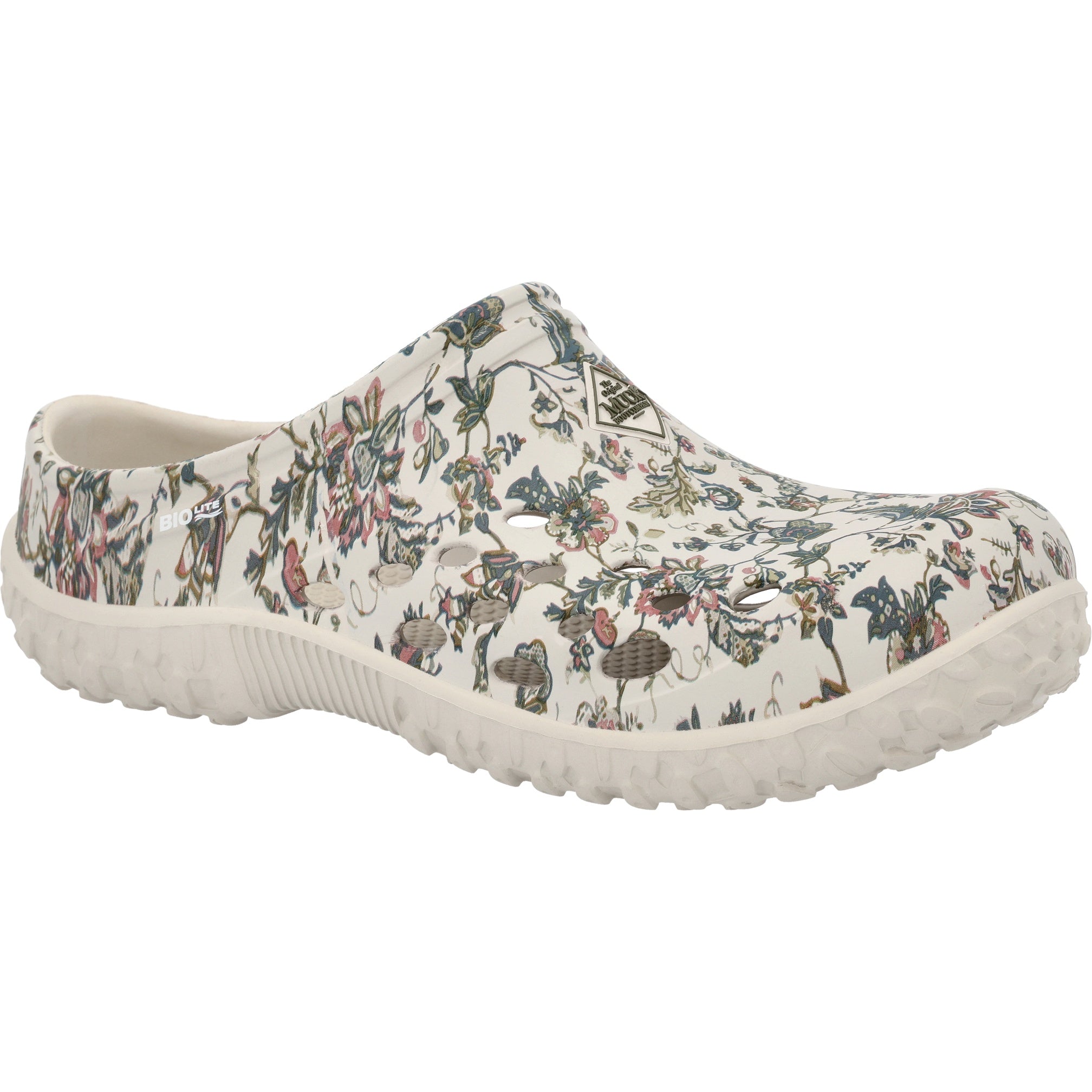Muck Women's Muckster Lite EVA Clog in Light Gray & Floral – Cowboy ...