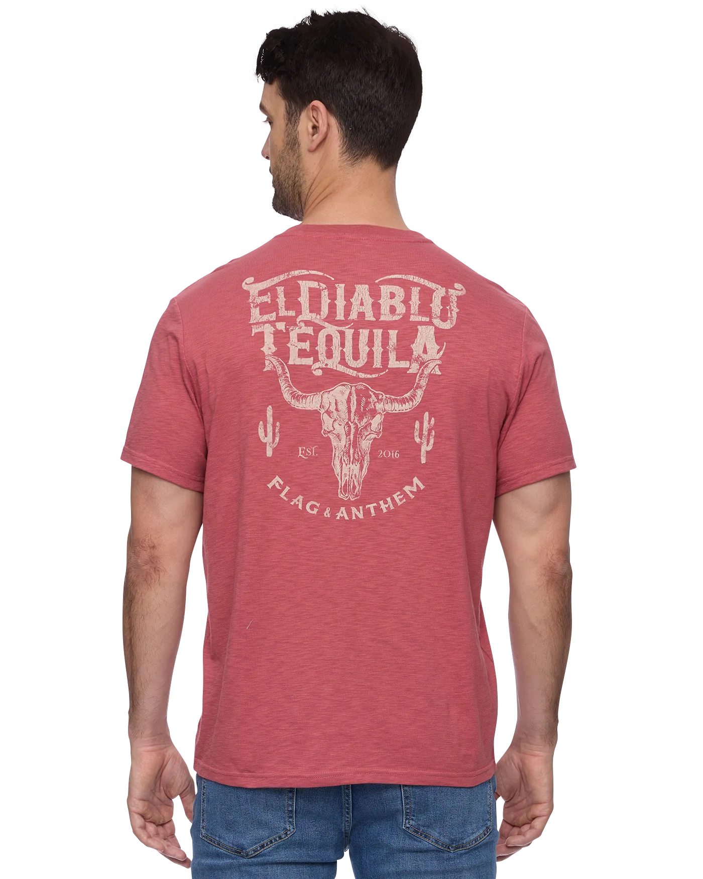 Flag & Anthem El Diablo Tequila Slub Tee – Cowboy Headquarters