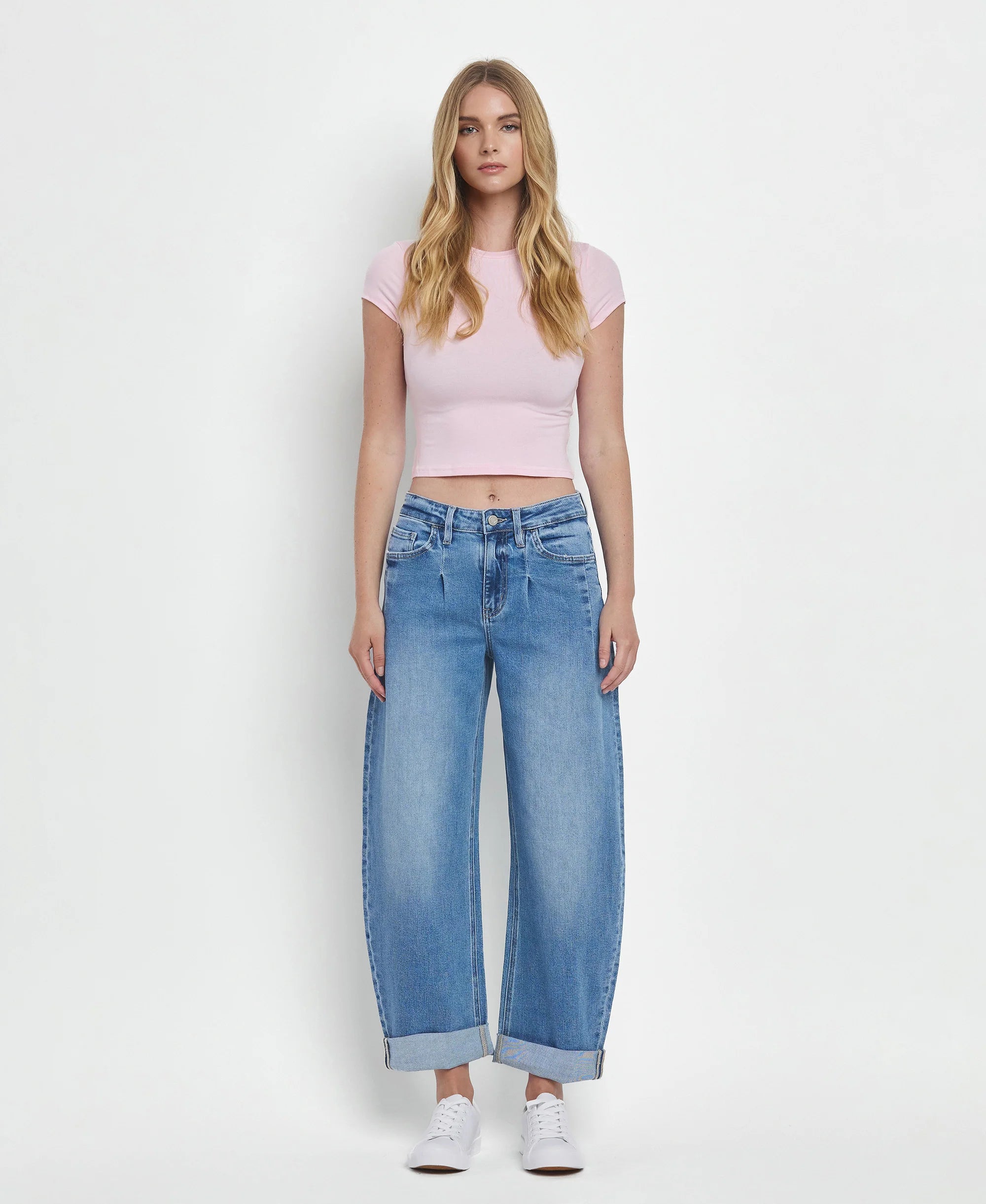 Vervet Super High Rise Cuffed Barrel Jean – Cowboy Headquarters