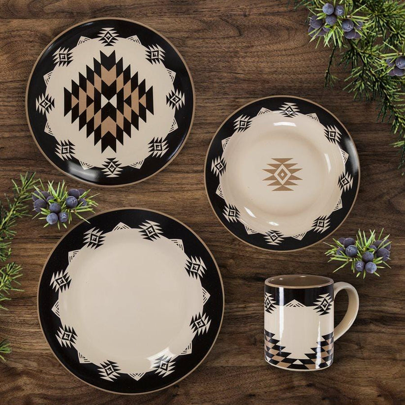 Paseo Road by HiEnd Accents Chalet Aztec 16 Piece Dinnerware Set ...
