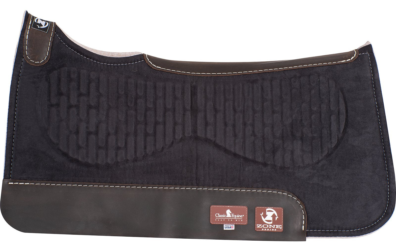 Classic Equine Zone Micro Suede Pad, 3/4-inch Felt – Cowboy Headquarters