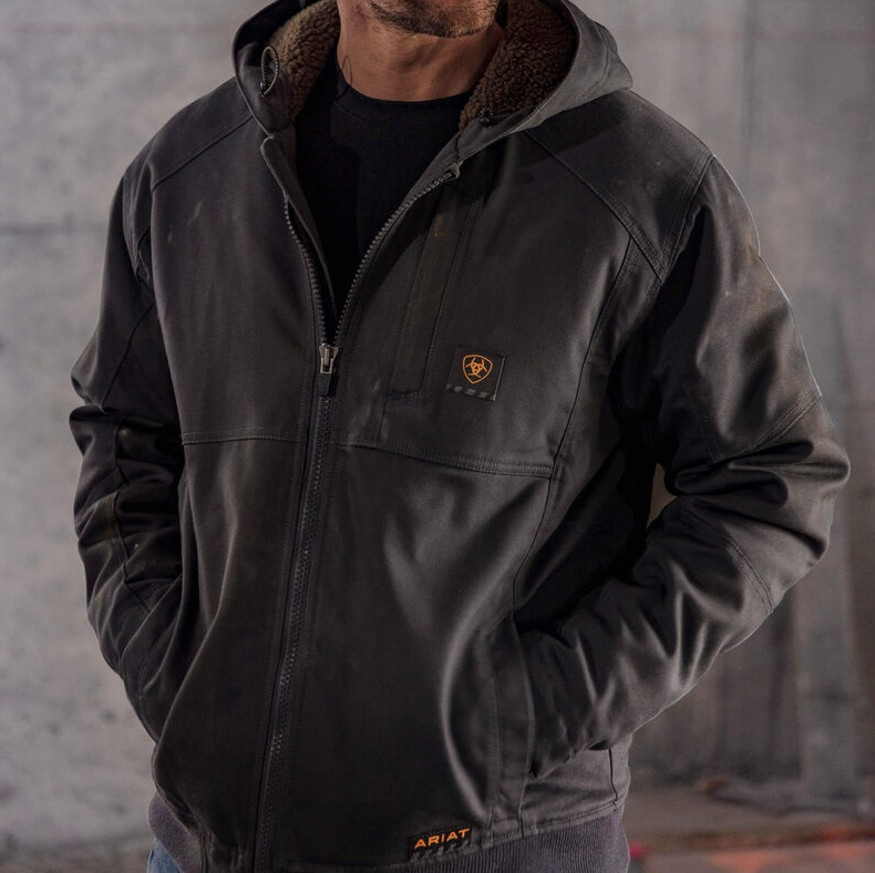 Ariat Mens Black Rebar DuraCanvas Jacket – Cowboy Headquarters