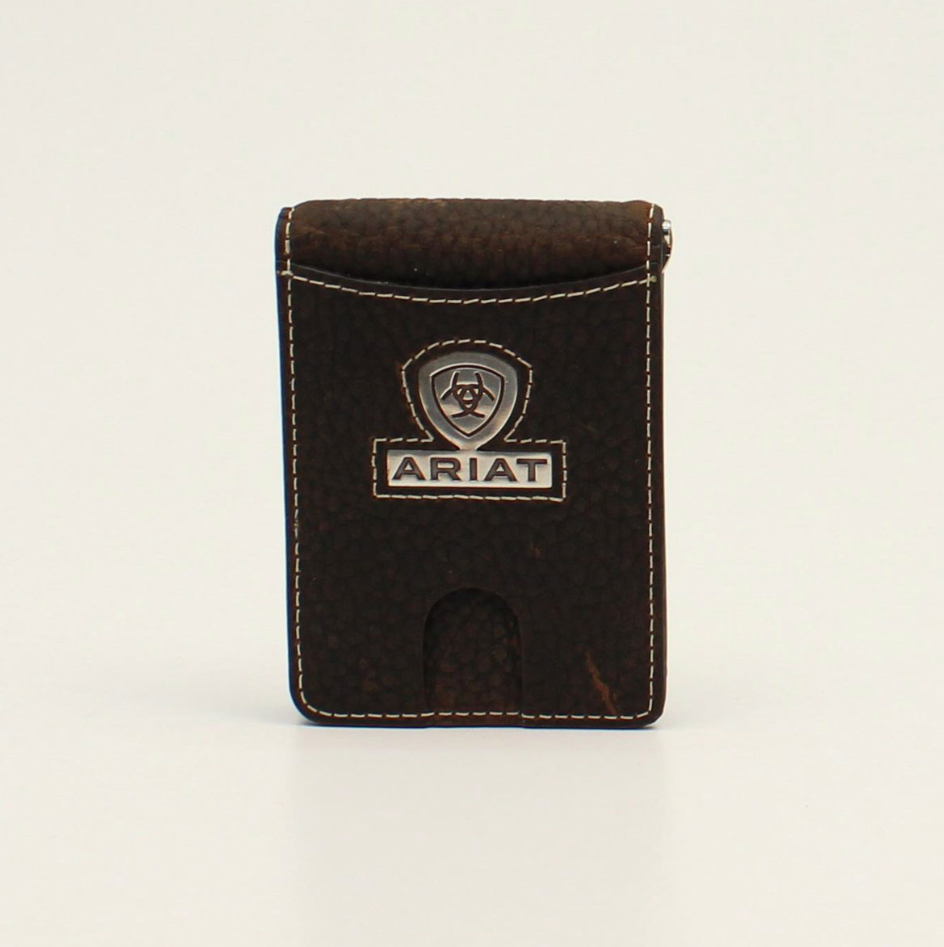 Ariat Shield Bifold Money Clip – Cowboy Headquarters