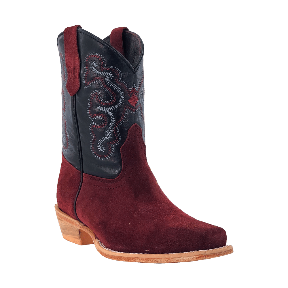 R. Watson Kid's Rhubarb Rough Out Boot – Cowboy Headquarters