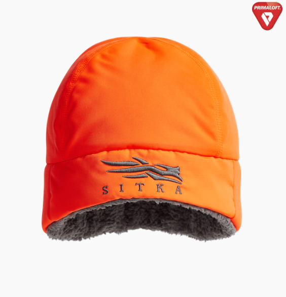 Sitka Ballistic Beanie in Blaze Orange – Cowboy Headquarters