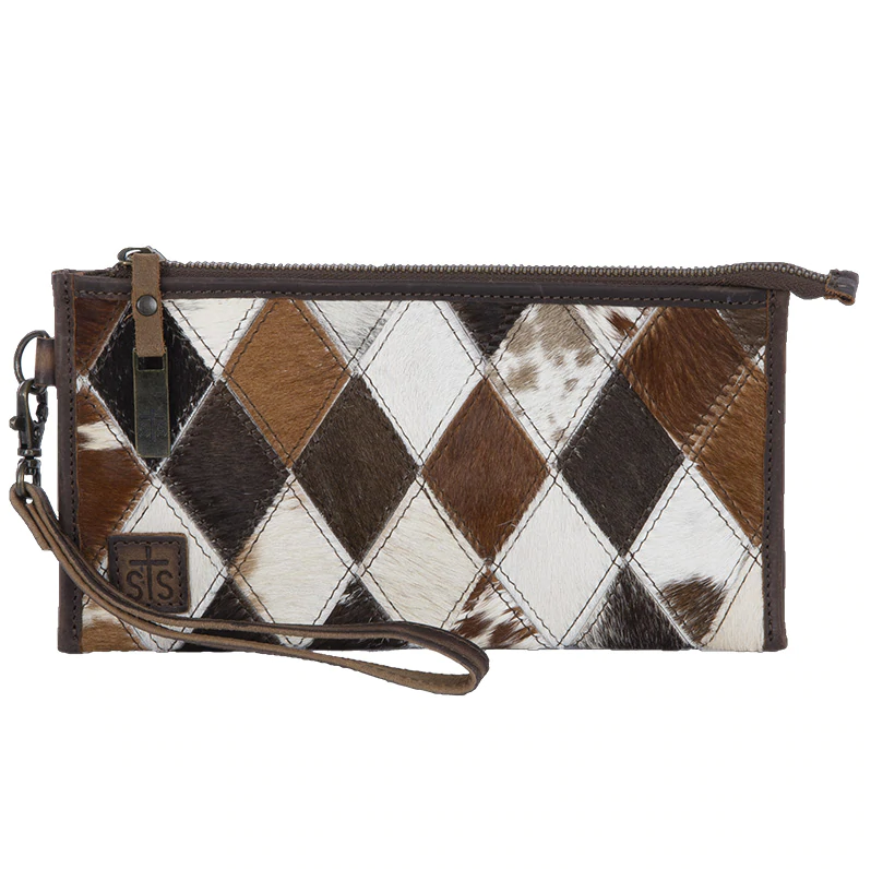 STS Ranchwear Diamond Cowhide Clutch – Cowboy Headquarters